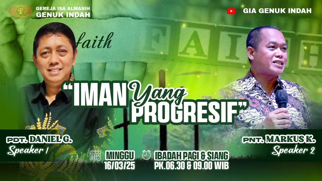 Ibadah Raya 1 | Pdt. Daniel Gunadi | GIA Genuk Indah Online | 06.30 WIB ...