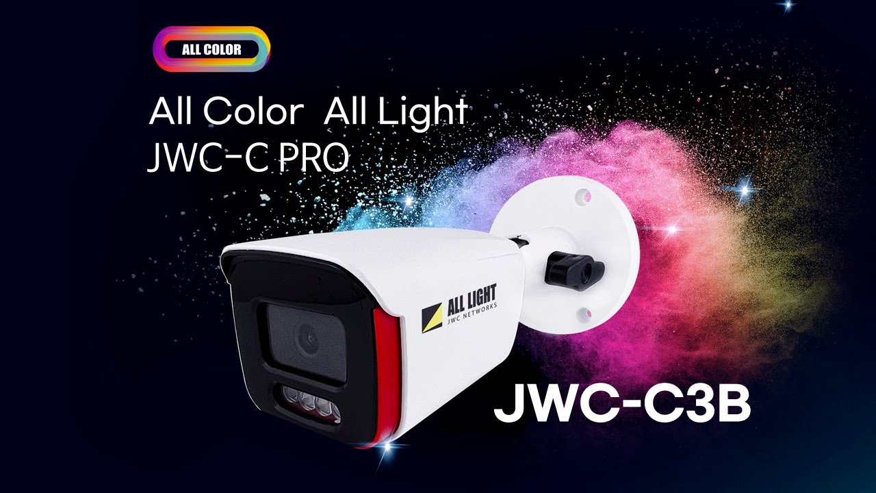 JWC네트웍스 JWC-C PRO 24시간 컬러영상 CCTV카메라 신규 출시!!! - YouTube