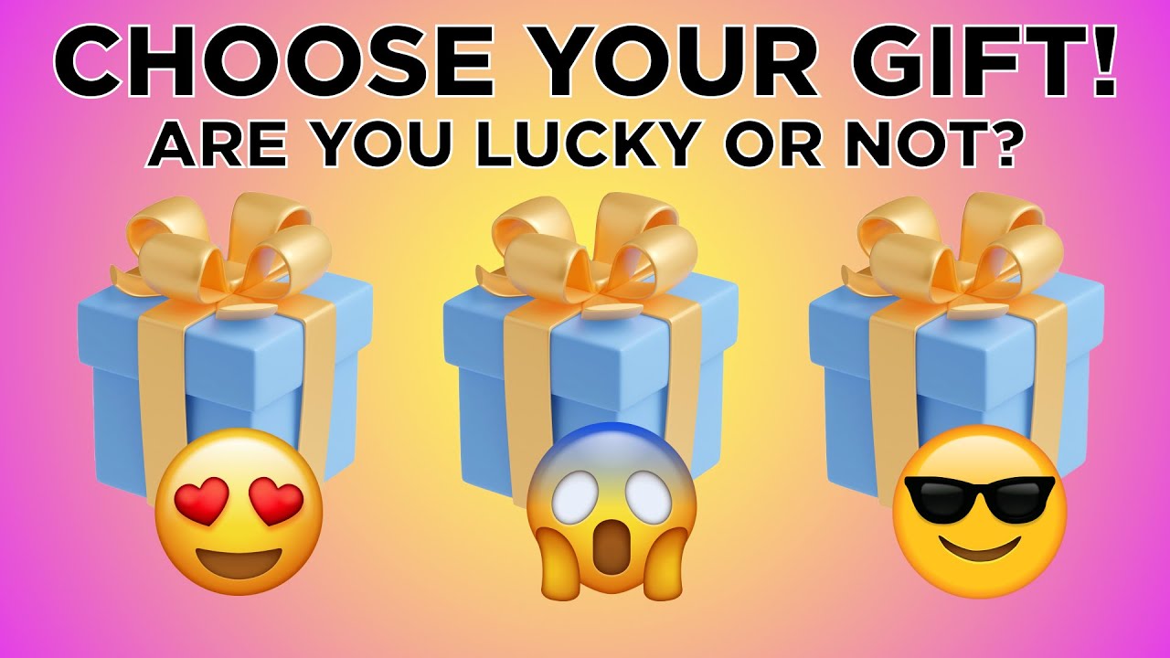 Will You Choose The Correct Gift In Six Seconds? Test Your Luck! 🎁🚗📱🏠 ...