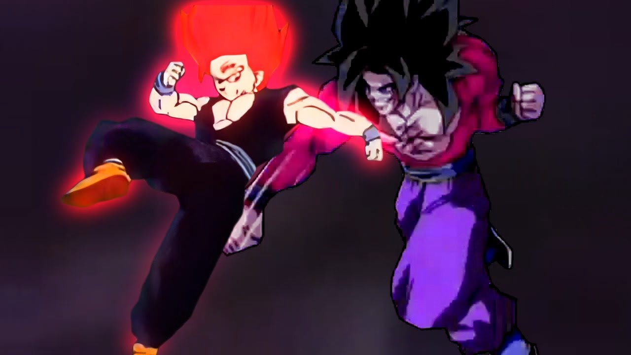 SSJ4 Turles & God Cell vs SSJB Trunks & SSG Teen Gohan - YouTube
