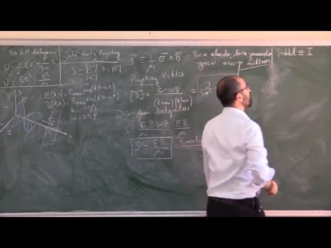 Fizik 2 (Ders 45): EM Dalgaların Taşıdığı Enerji