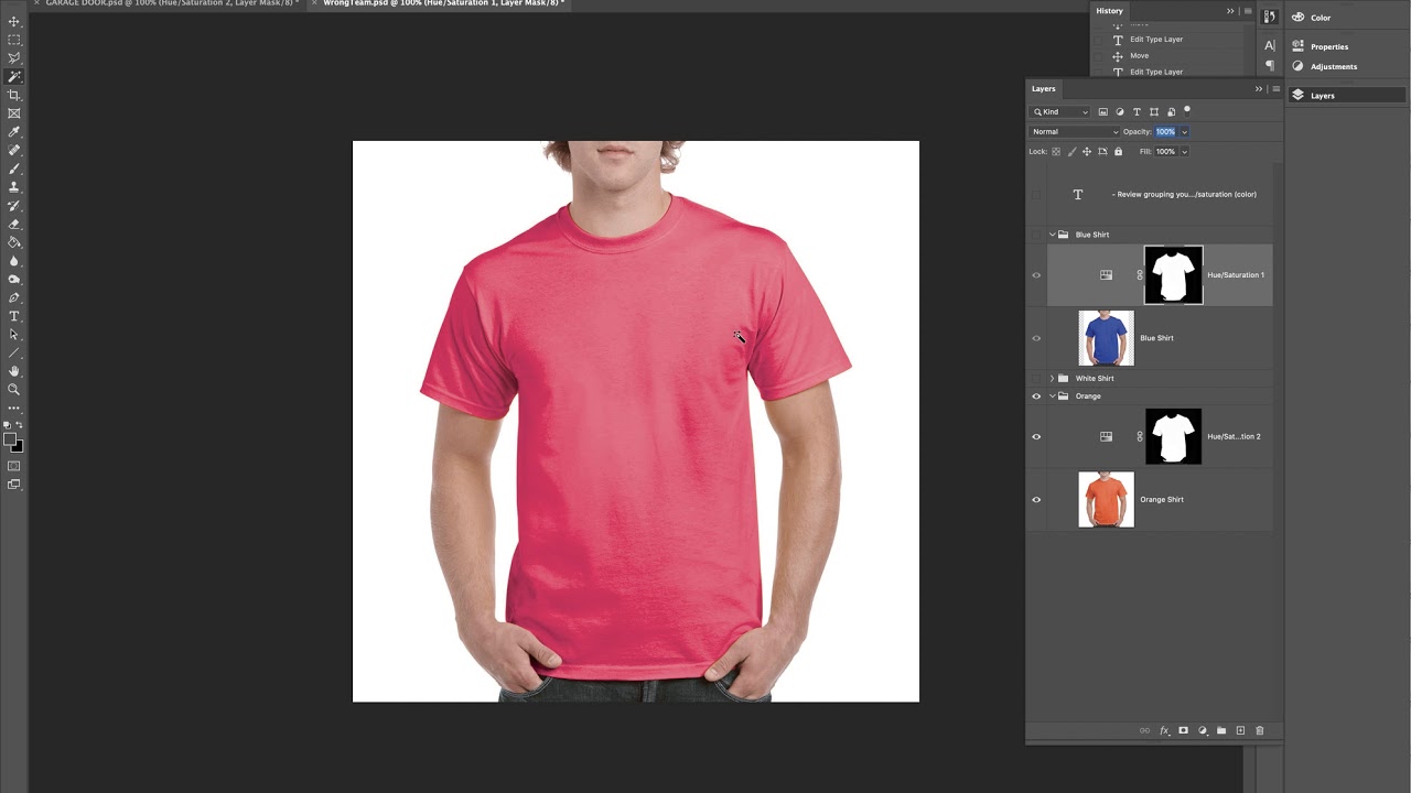 MOD 5 - Adjustments: Hue/Saturation (Color) - YouTube