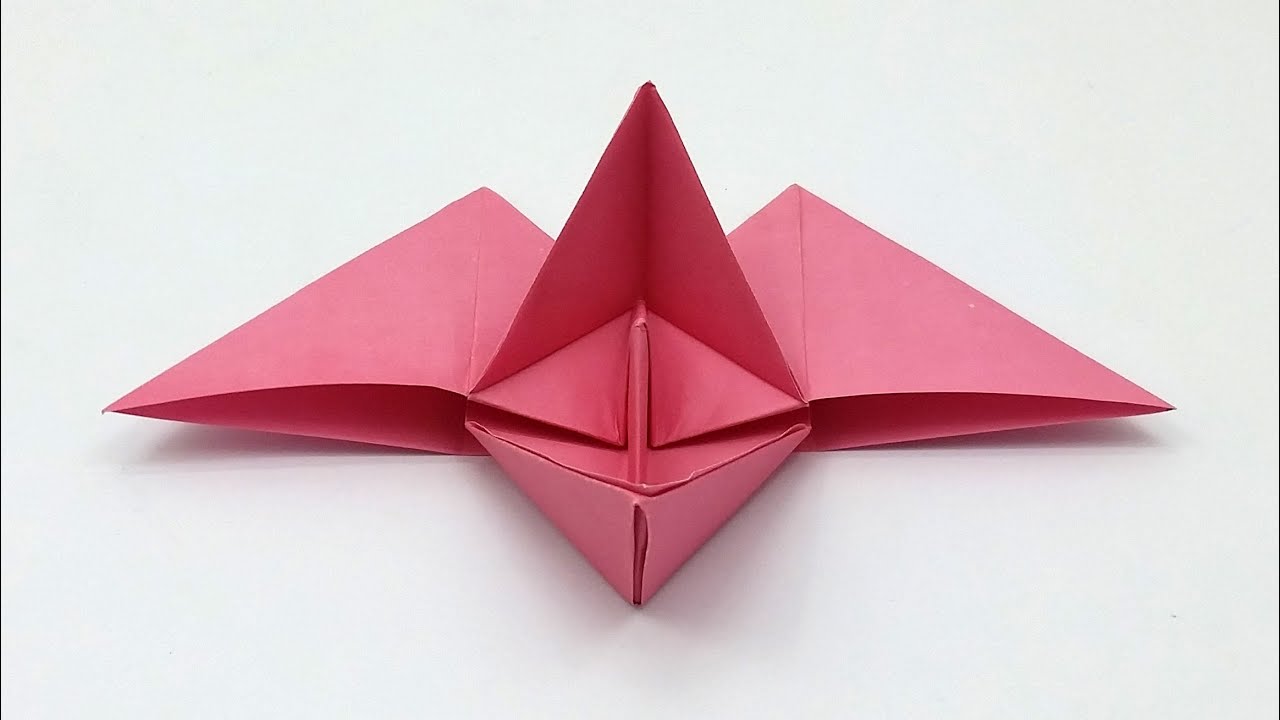 How To Make Paper Boat With Wings | DIY Paper Flying Boat Easy To Make ...
