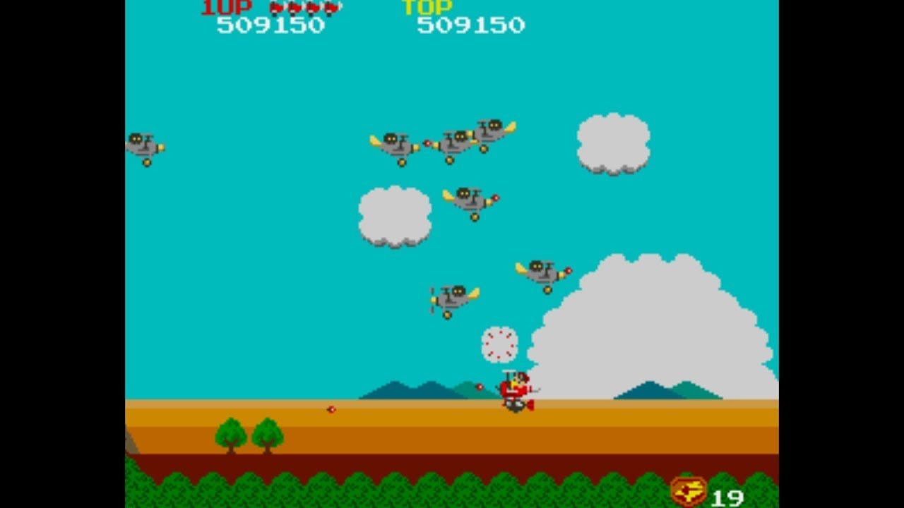 Sky Kid [Arcade Longplay] (1985) Namco {CUS60 version} - YouTube
