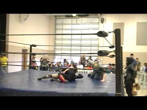 S.W.A.G. wrestling Jennifer Justice vs Black Widow w/ Project 6 March ...