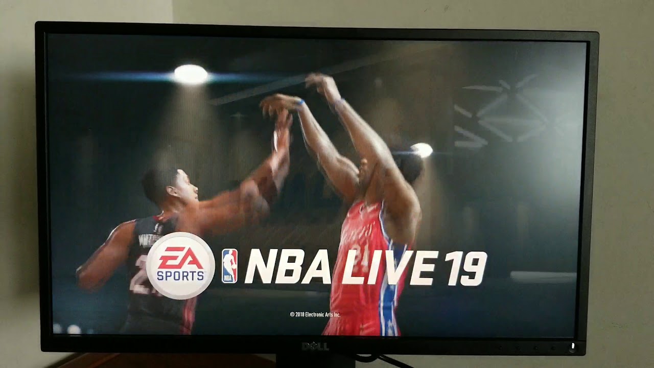 NBA LIVE 19 STUCK ON LOADING SCREEN - YouTube