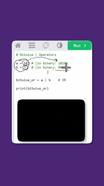 Python Short16 | Bitwise OR Operator | Complete Python in One Minute | GATE DA | Puneet Kansal ...