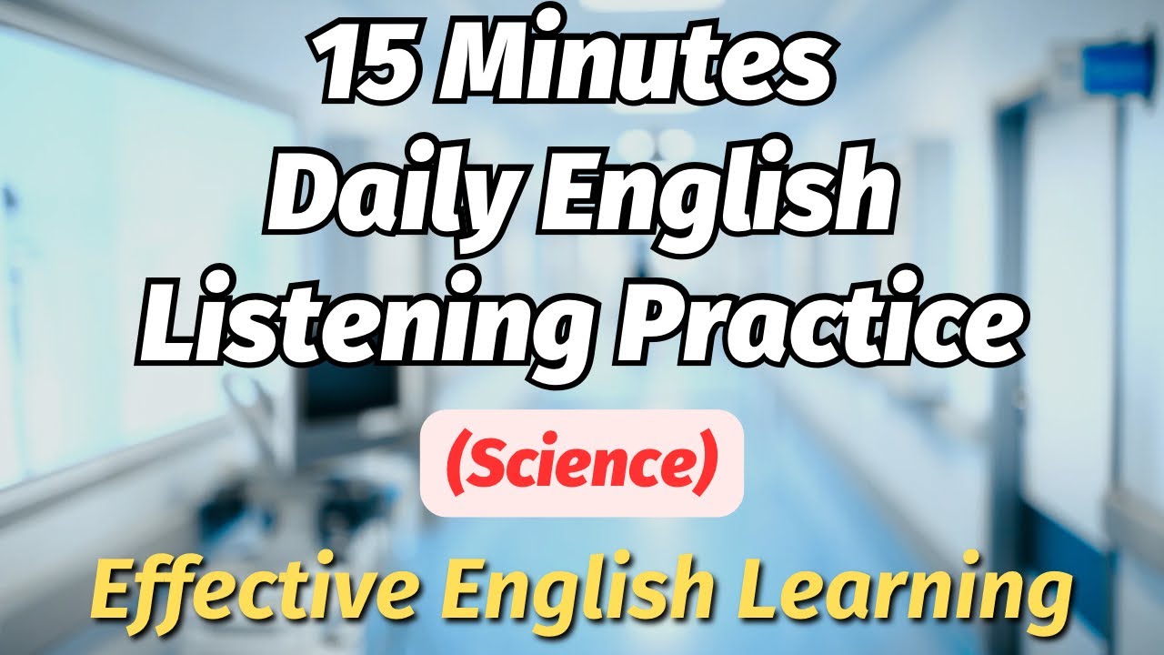 15 Minutes Common English Sentences Practice (Science) | Effective ...