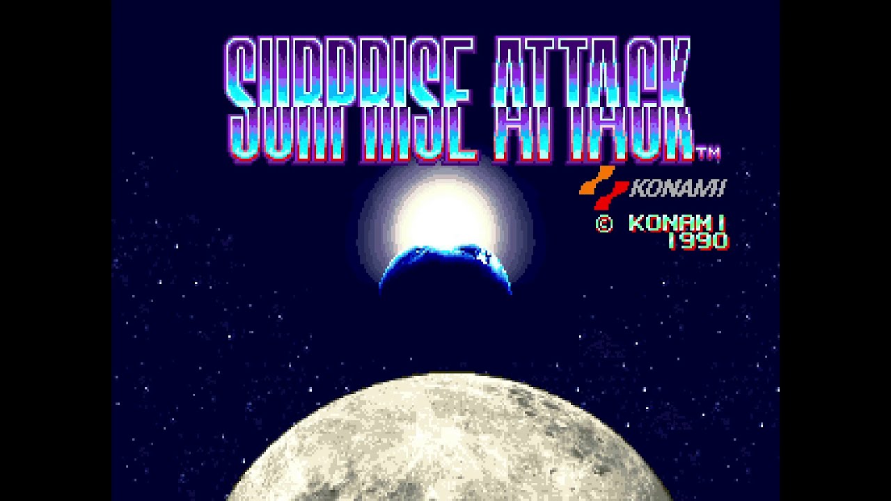 Surprise Attack. [Arcade - Konami]. (1990). Full Play. - YouTube