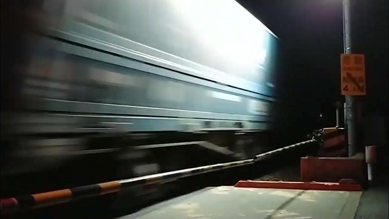 1058レJR貨物桃太郎EF210−110踏切 - YouTube