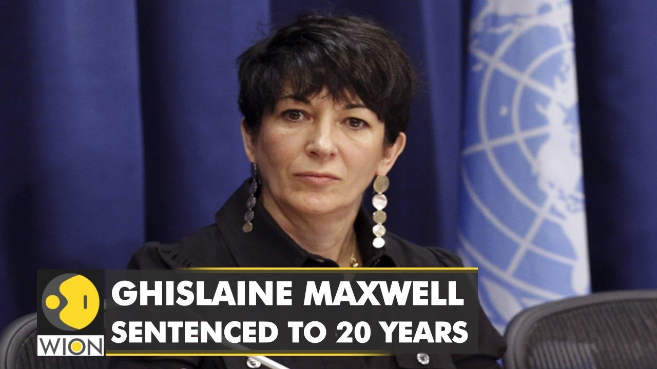 Ghislaine Maxwell sentenced to 20 years in prison over sex trafficking ...