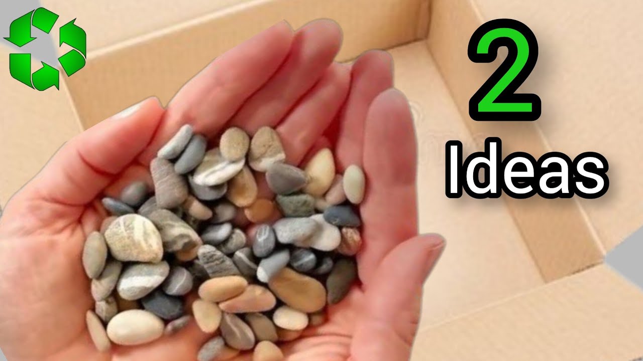 Transforming Cardboard. Pebbles ! Waste Material: 2 Unusual Recycling ...