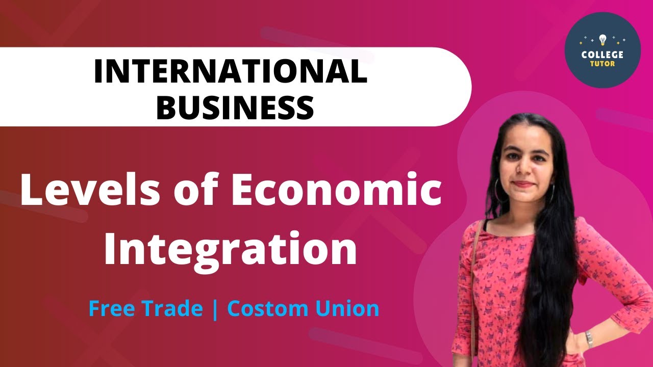 Levels of Economic Integration | Free Trade Area | International Trade ...