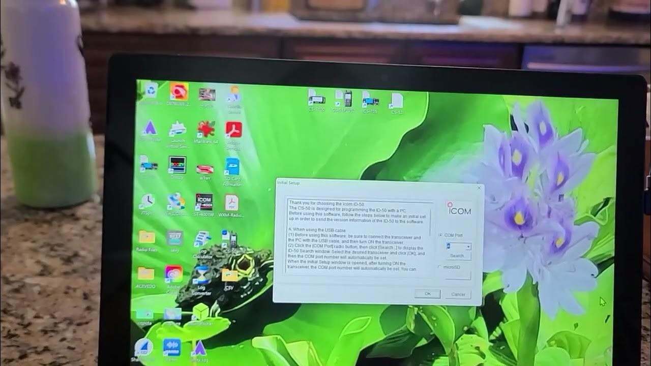 How to use the Icom Cloning Software. - YouTube