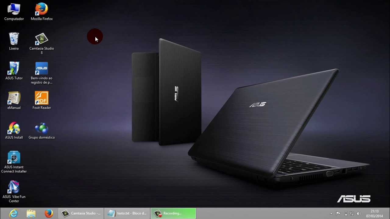Notebook Asus X45U - YouTube