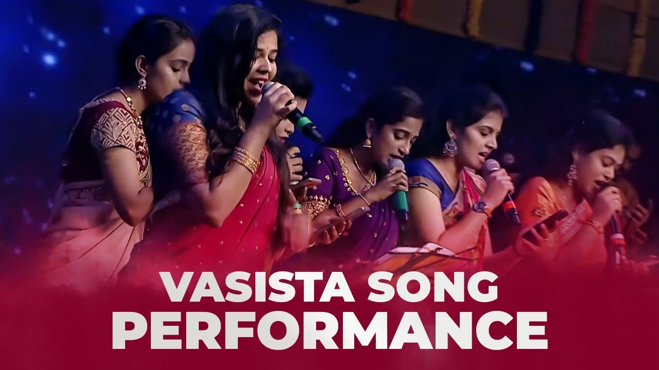 Vasista Song Performance | PelliSandaD Pre Release Event | Shreyas Media - YouTube