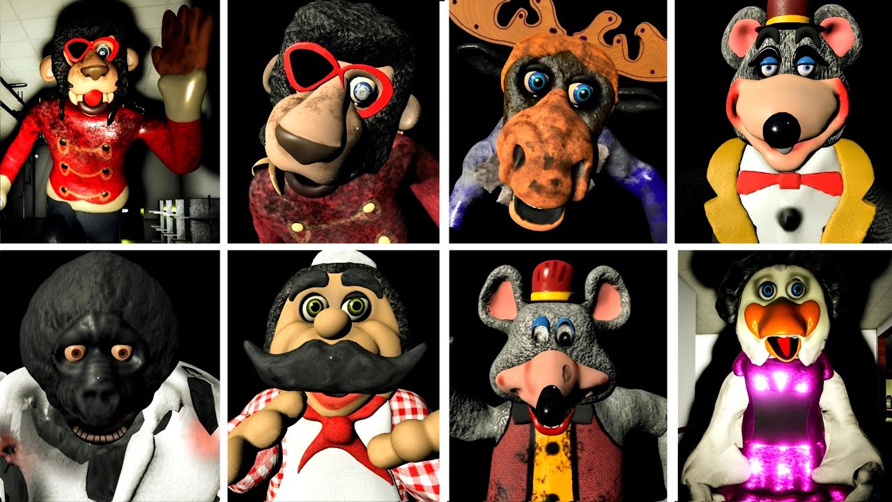 Night Shift at Chuck E. Cheese 2 New HUGE UPDATE All Jumpscares - King Kat Update | Gameplay ...