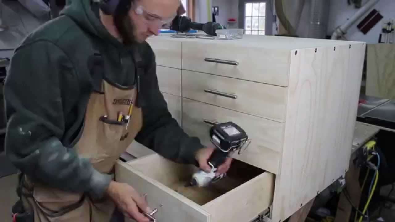 DIY Cabinet for a CNC Shop Stand | Glass Impressions - YouTube