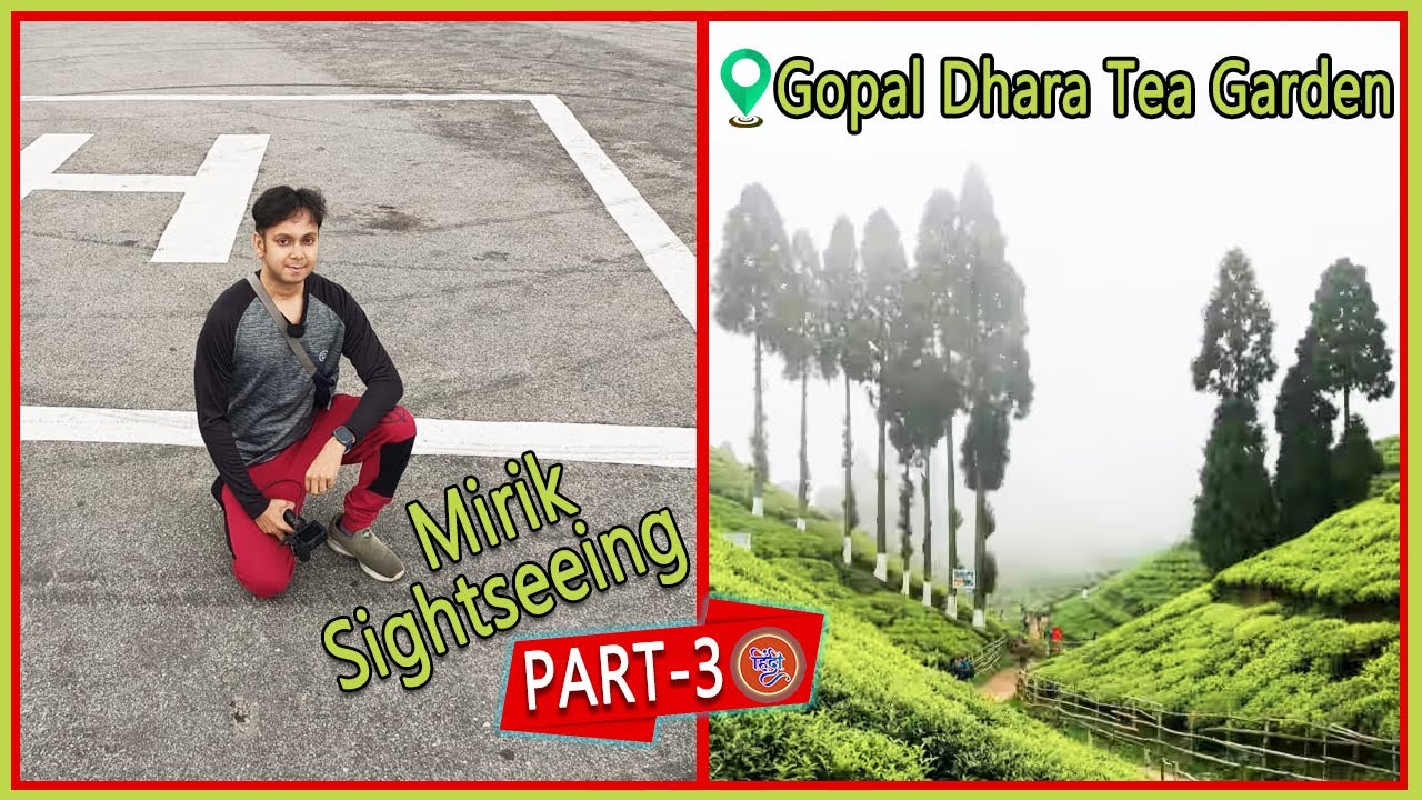 Mirik Tour EP5 || Mirik Sightseeing Part3 || Gopaldhara Tea Garden ...