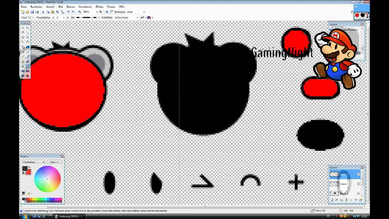 Tutorial Erstellen von Teeworlds Skins - YouTube