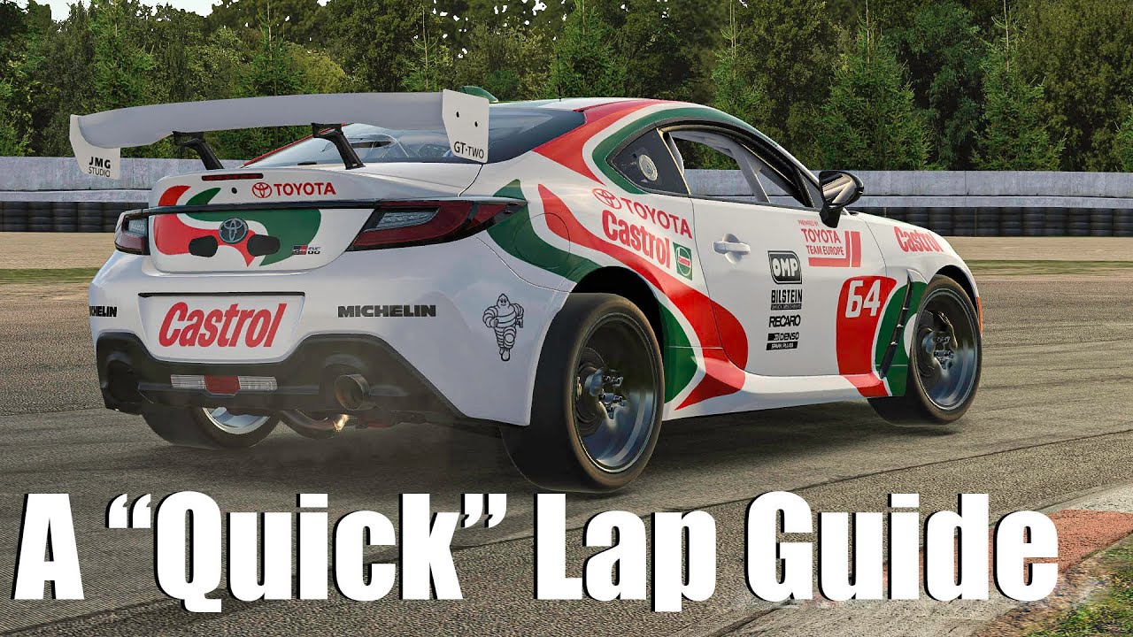 iRacing | Toyota GR86 a "Quick" Lap Guide at Summit Point Raceway - YouTube