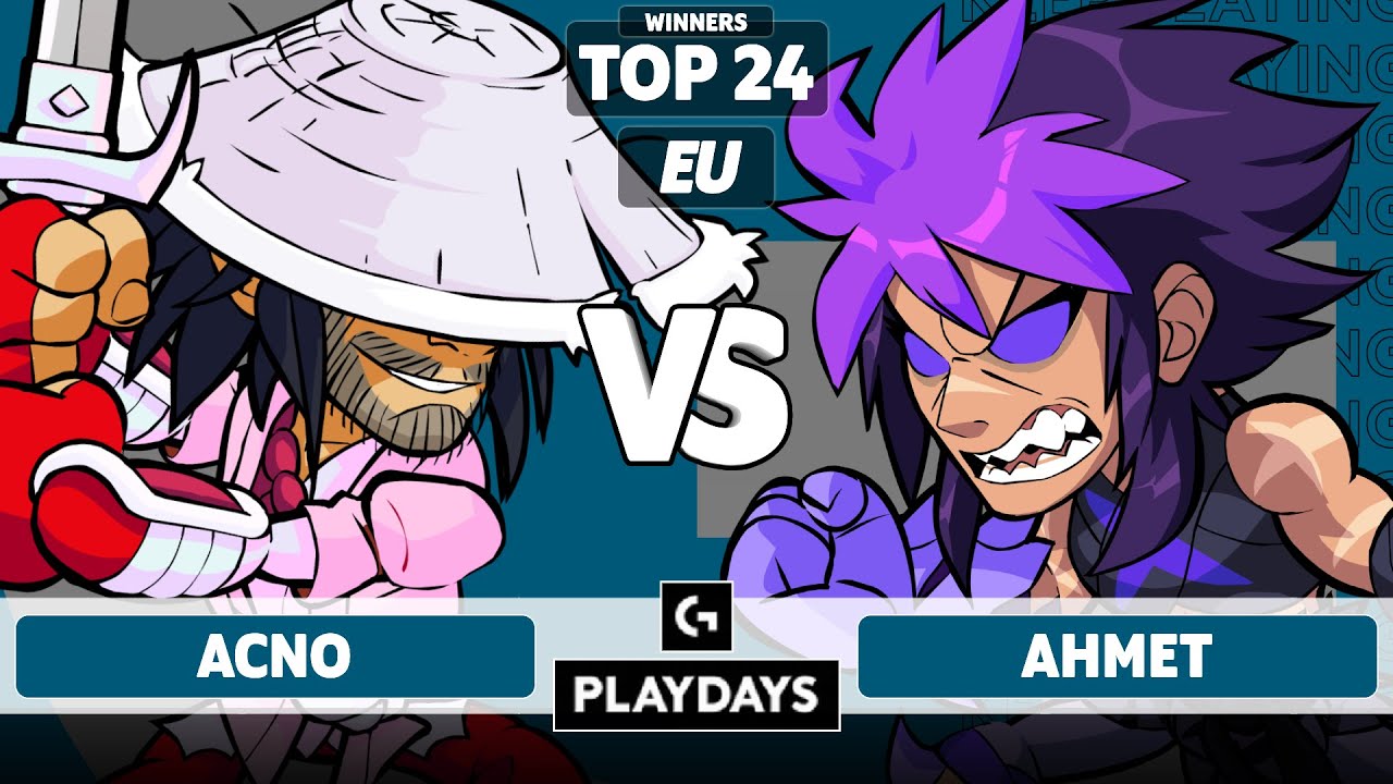 acno vs Ahmet - Winners Top 24 - Logitech G PLAYDAYS x Brawlhalla ...