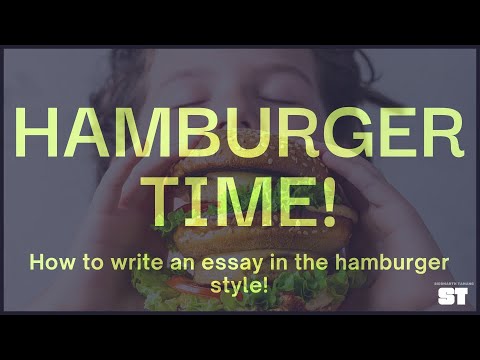 The Hamburger Writing Trick: Build Perfect Paragraphs Every Time! - YouTube