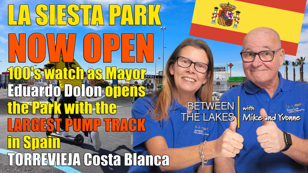 The biggest PUMP TRACK in Spain now open in Torrevieja, Costa Blanca ...