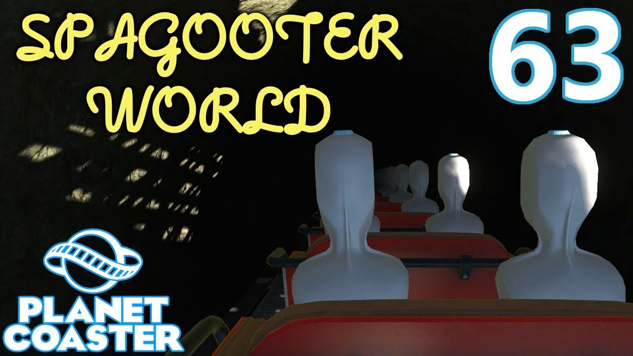 Planet Coaster SPAGOOTER WORLD - Part 63 - UNDERGROUND COASTER - YouTube