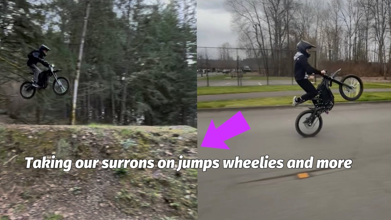 Jumping surrons - YouTube
