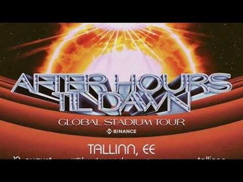 The Weeknd - Less then Zero - After Hours til Dawn - Tallinn Estonia 12 ...