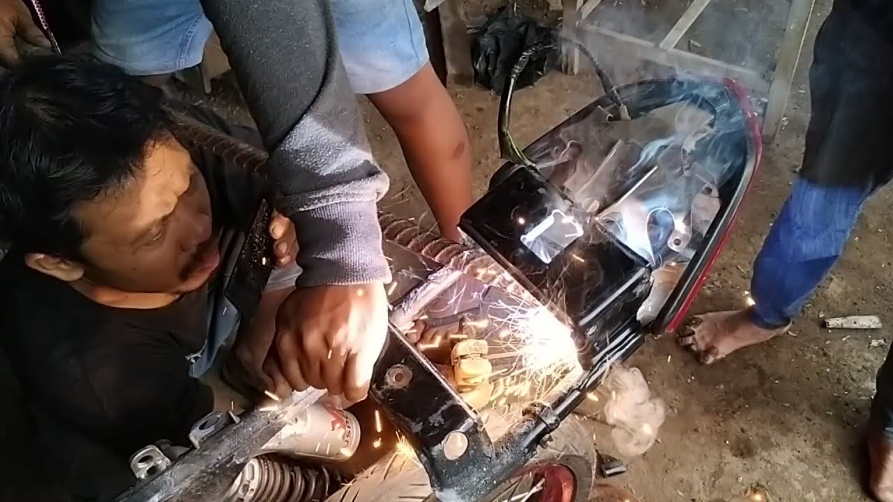 Honda Megapro 160cc modif Tiger trondol 200cc - YouTube