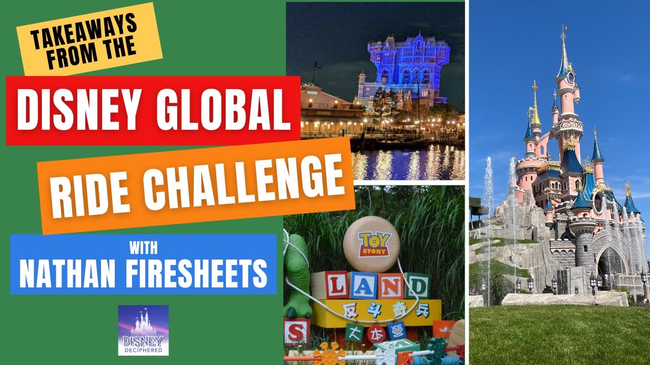 Disney Global Ride Challenge w/ Nathan Firesheets | Ep. 269 - YouTube