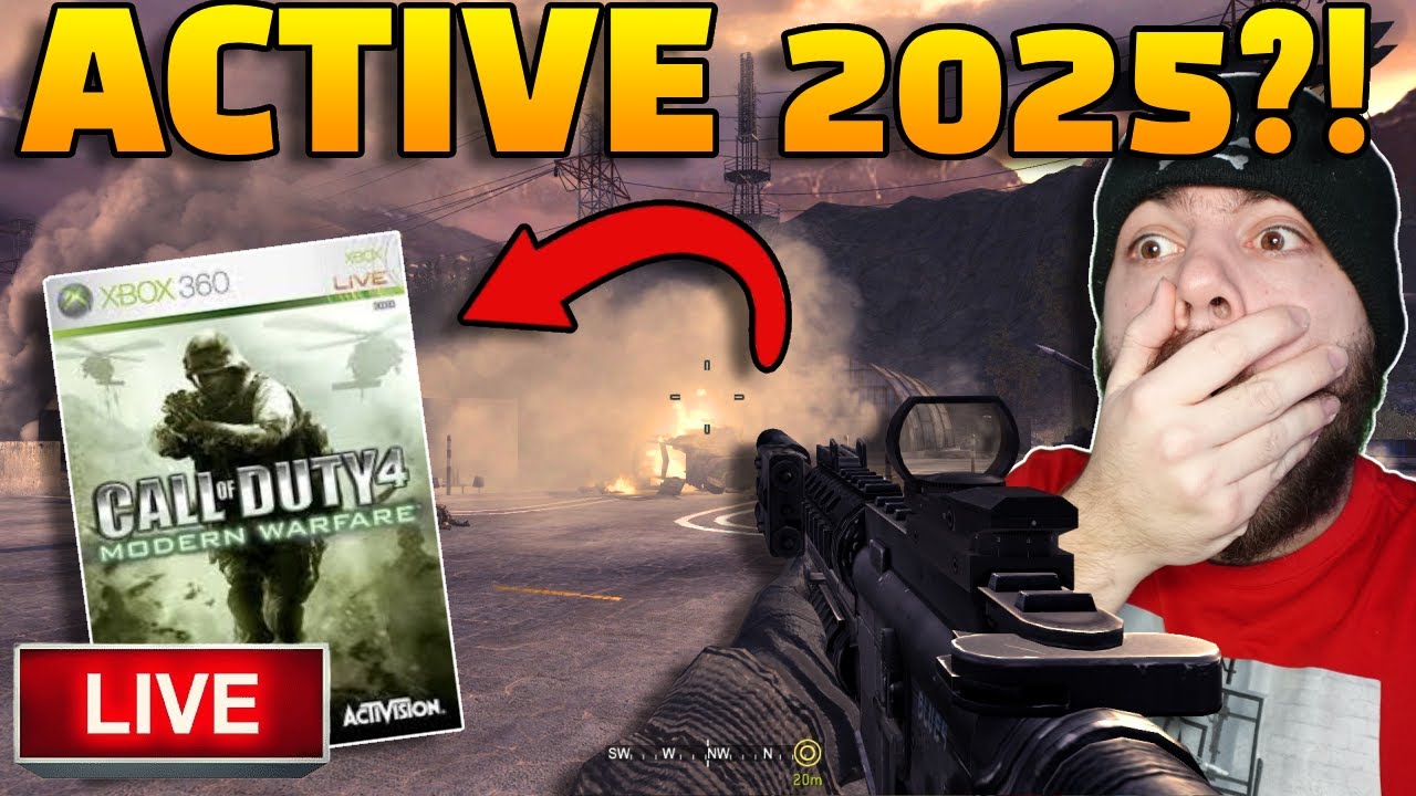 🔴LIVE: COD4 IN 2025! - YouTube