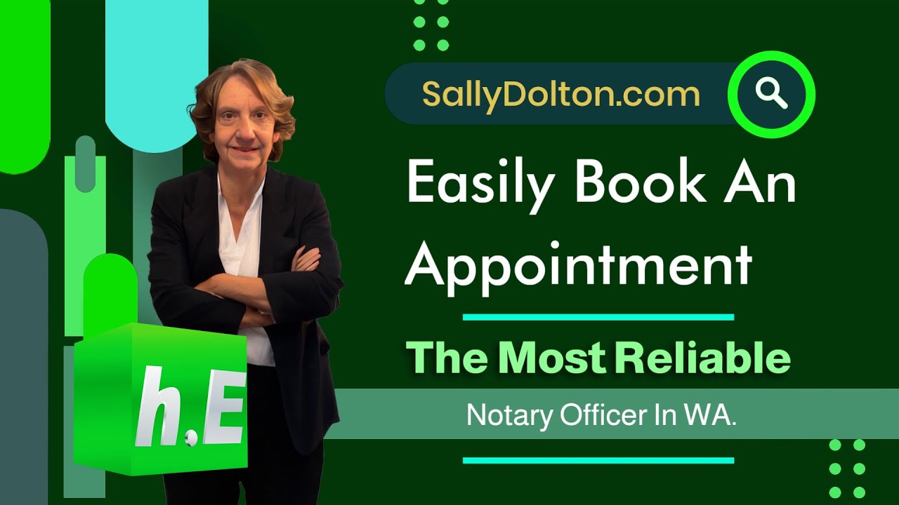 Sally Dolton | Public Notary Service In Kitsap - YouTube