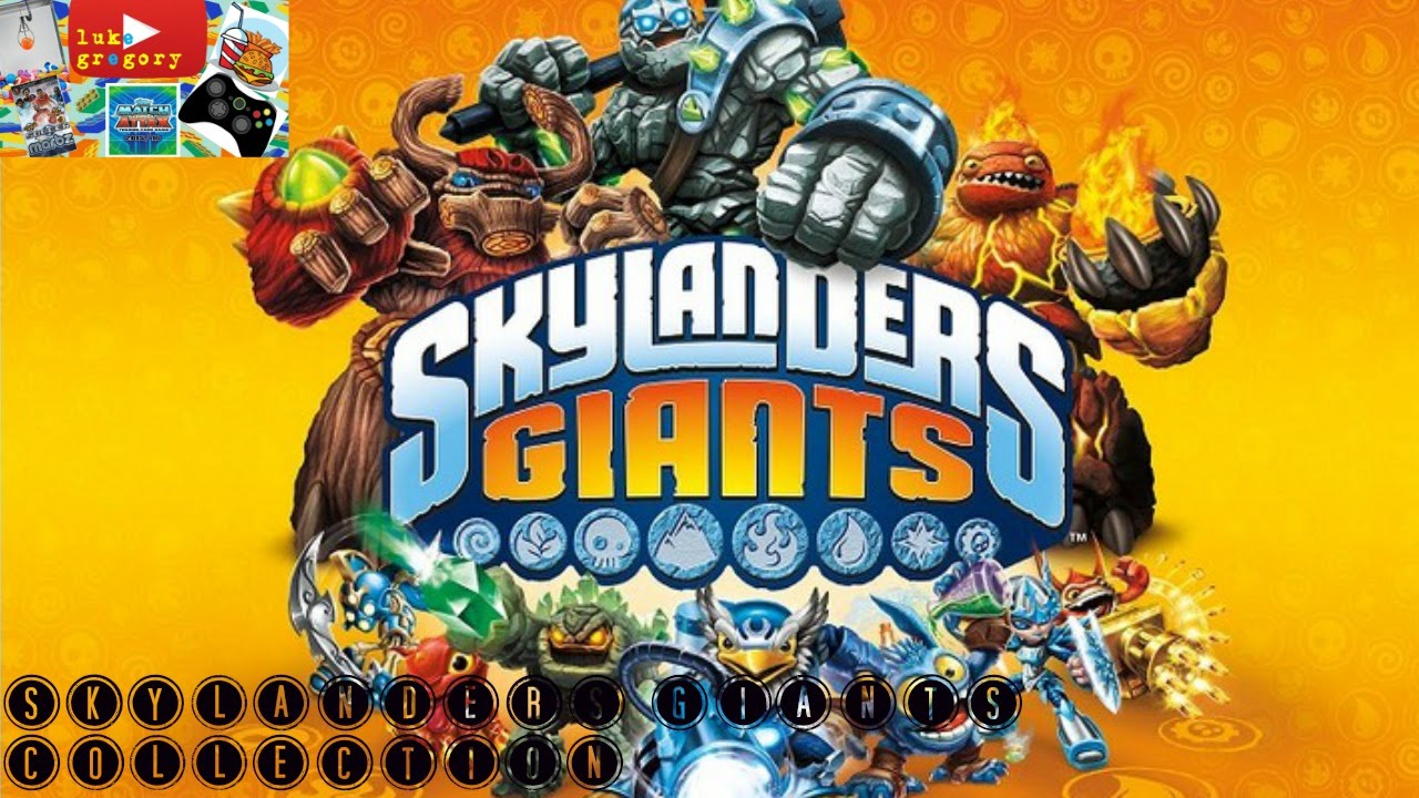 Skylander giants collection - YouTube