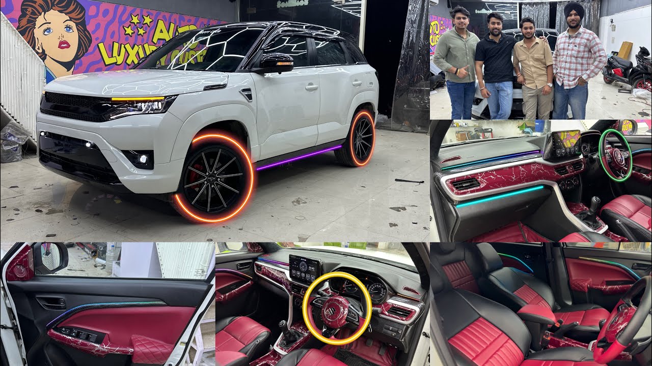 Aligarh से Brezza Range Rover बन ने आई - Brezza lxi modified | brezza ...