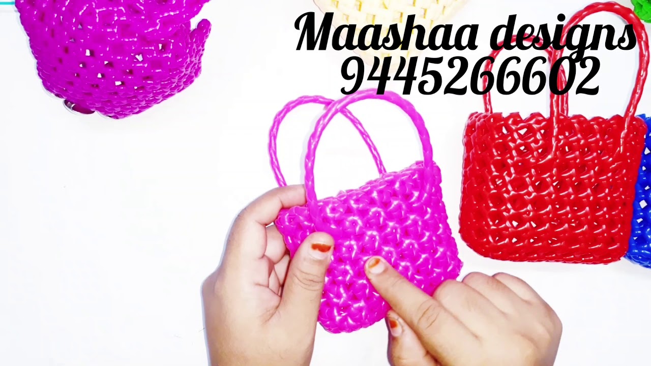 Mini Amla knot basket intro and measurements video clear tutorial - YouTube