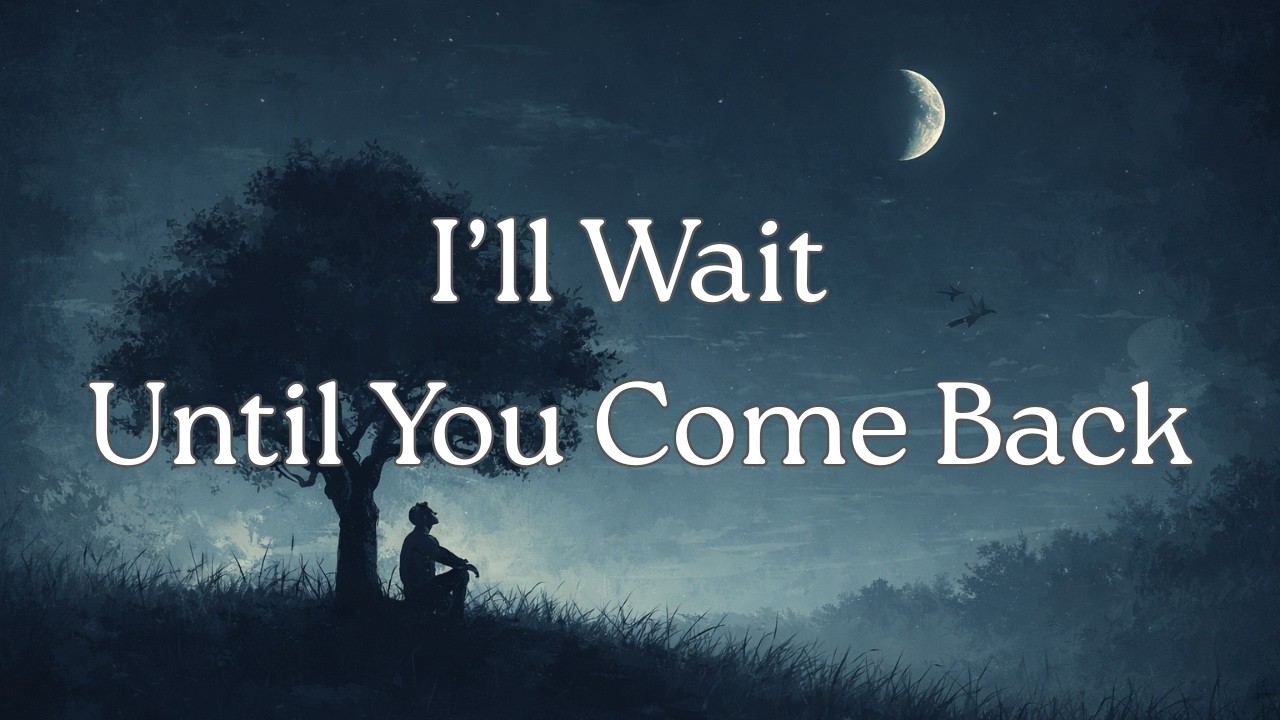 I’ll Wait Until You Come Back | Heartfelt Love & Longing (Official ...