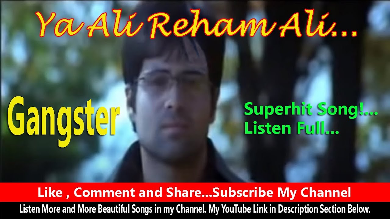 Aa Ali Reham Ali Song | Gangster | Superhit Hindi Songs | Popular Hindi ...