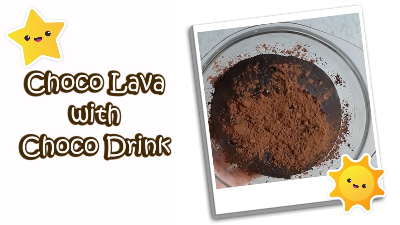 CHOCO LAVA WITH CHOCO DRINK - YouTube