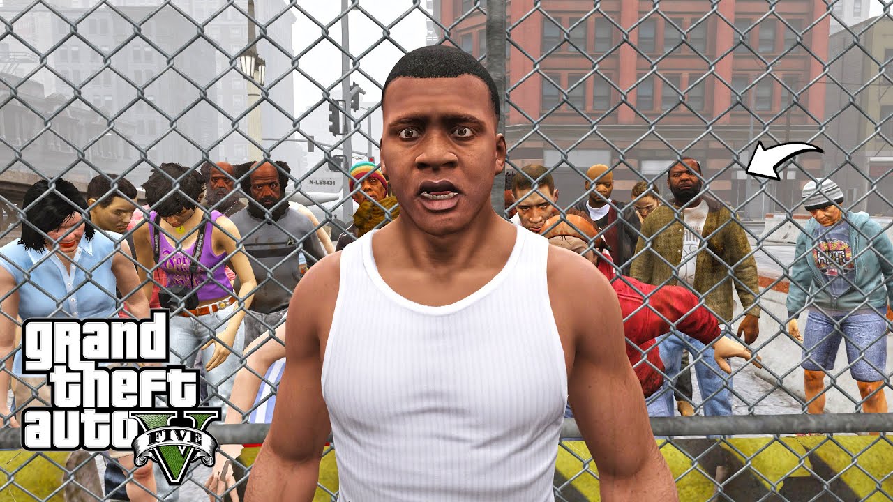 100 HARI DI GTA 5 BERTAHAN DARI KIAMAT ZOMBIE - GTA 5 MOD - YouTube