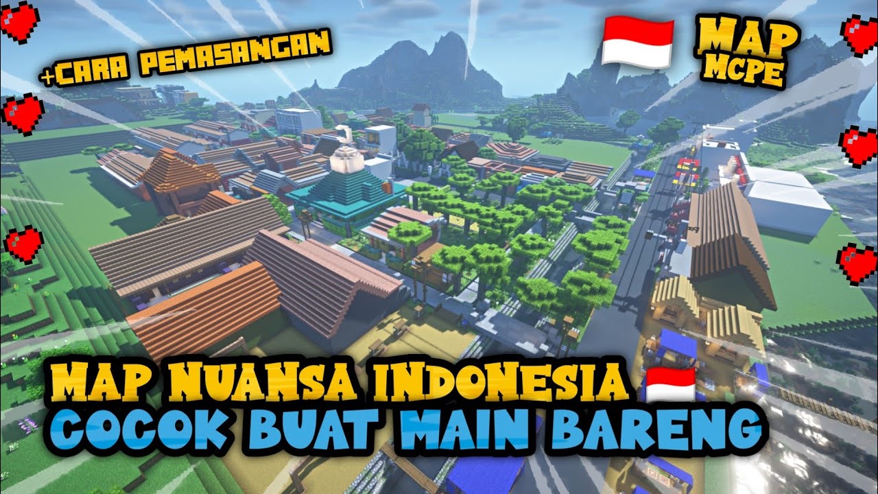 MAP NUANSA INDONESIA - MAP MINECRAFT INDONESIA - MAP NUANSA INDONESIA ...