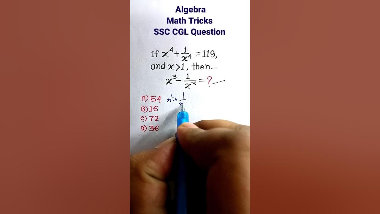 Algebra Shortcuts/ Tricks / Solutions| Algebra| Algebra Tricks| Math ...