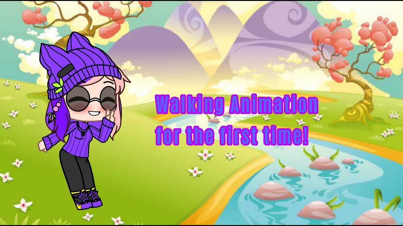 Walking Animation for the first time! [ Gacha Club ] - YouTube