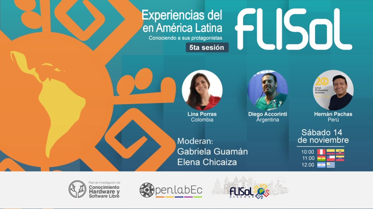 Experiencias del Flisol en América Latina 5ta sesión - YouTube