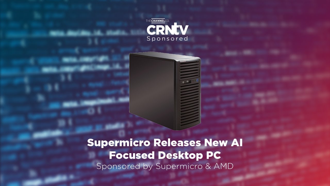 Supermicro Releases New AI Focused Desktop PC - YouTube