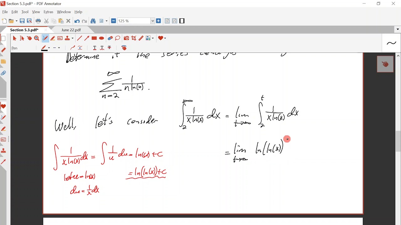 Calculus II - Section 5.3 - YouTube