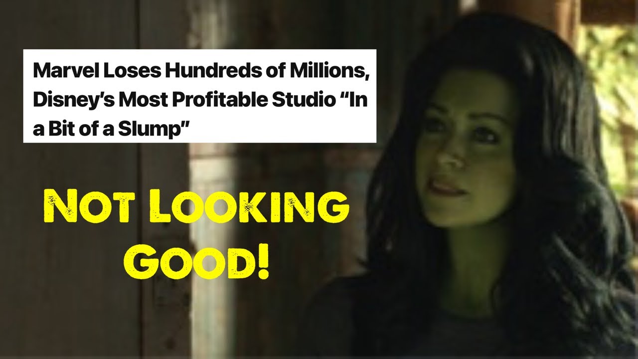 Marvel Loses MILLIONS As She-Hulk Prepares To Flop - YouTube