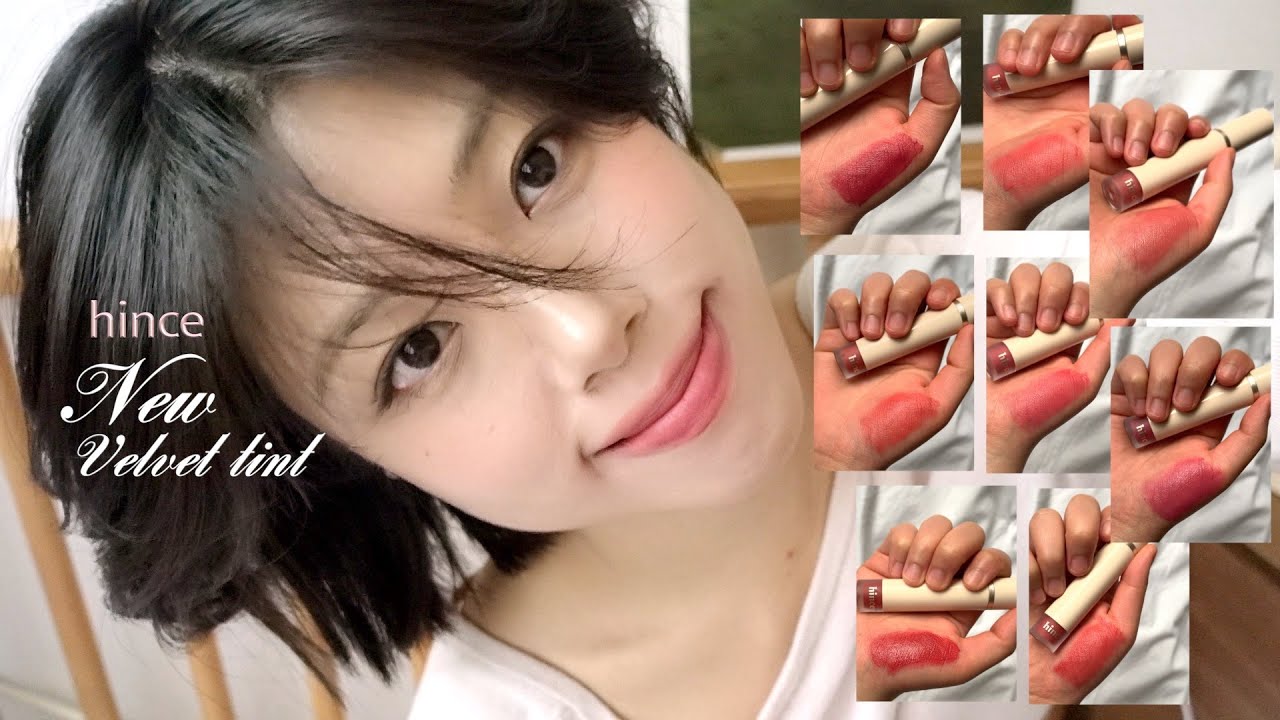 광고 아닌데 너무 예뻐서 전색상 소개해요💖힌스 New벨벳 틴트 8컬러 입술 발색까지 오버립하기 좋은 틴트👄그리고구독자이벤트